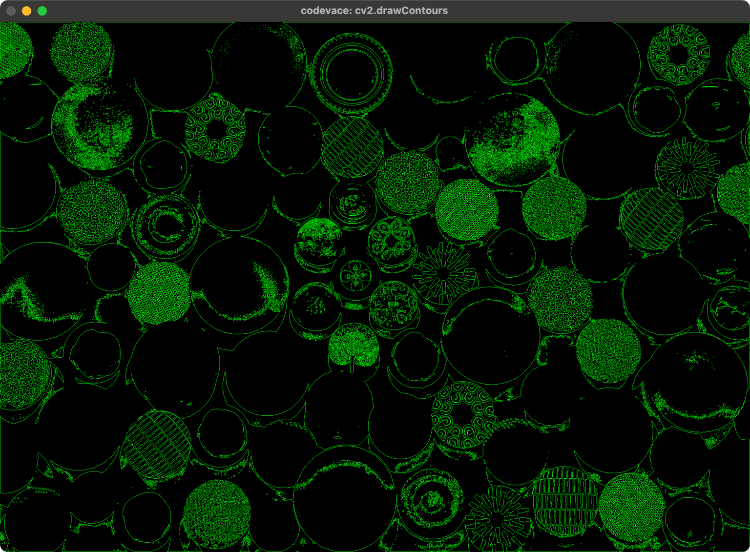 【Python・OpenCV】輪郭を描画する(cv2.drawContours) - codevace