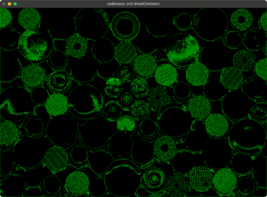 【Python・OpenCV】輪郭を描画する(cv2.drawContours) - codevace